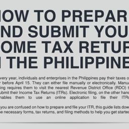 Guide on How to File Income Tax Returns in the Philippines