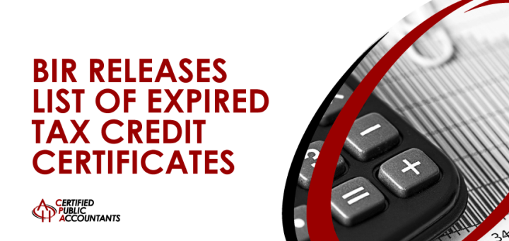 BIR Releases List of Expired Tax Credit Certificates in the Philippines