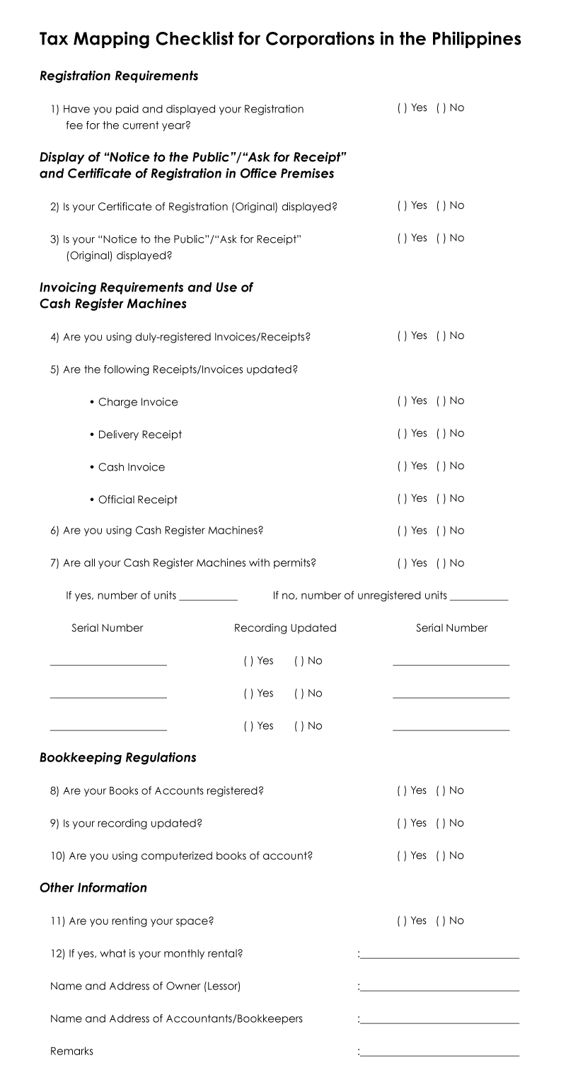 A Complete Guide To Tax Mapping In The Philippines